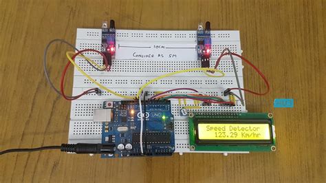 arduino car speed detector