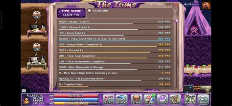 Tome Not Yet Finished R Idleon