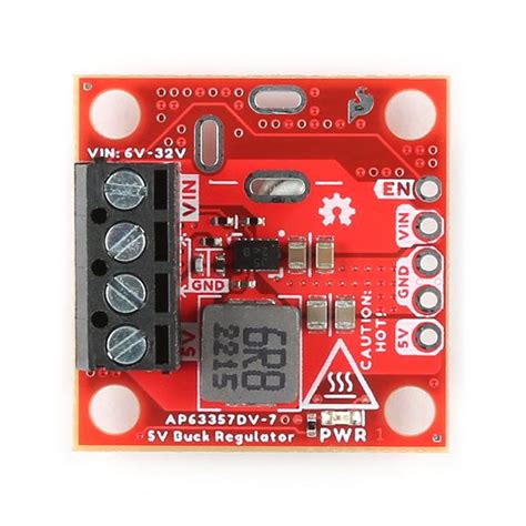 sparkfun buck regulator breakout 5v ap63357 opencircuit