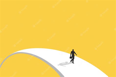 사업가는 비즈니스 기회를 위한 경로를 따릅니다 선구적인 리더십 다른 비즈니스 경로 야망 동기와 먼 길의 상징 프리미엄 벡터