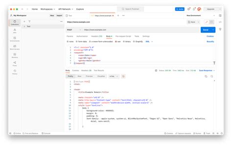 postman 如何发送 xml 请求