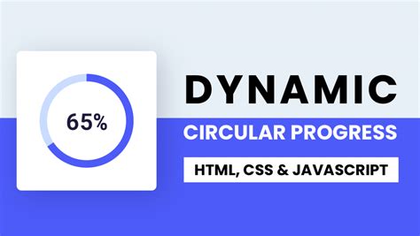 Dynamic Circular Progress Bar Javascript Coding Artist