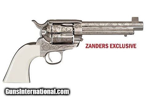 Cimarron Bat Masterson 357mag Pw Fs 55 Engraved Nickel