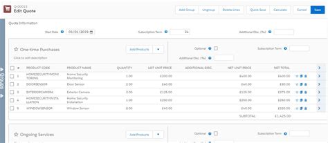 Cpq Enter Quote Line Editor Immediately On Quote Creation