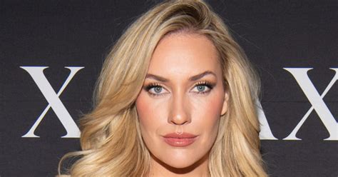 Look Paige Spiranac Celebrates March Madness Courtside In A Bra Top