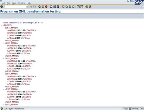 a simple and sample program to get the internal ta sap community