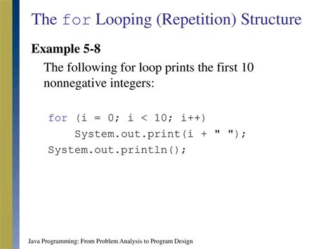 Chapter 5 Control Structures Ii Ppt Download