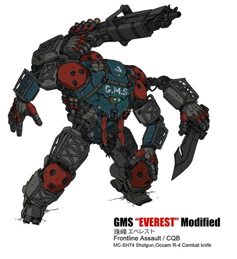 Gms Everest Modified Mech Lancer Everest Mech Scrap Mech