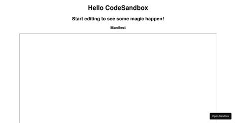 Html Pdf Codesandbox