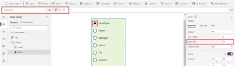Power Apps Radio Button Enjoysharepoint