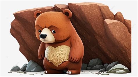 곰 갈색 귀여운 곰 귀엽다 만화 Png 일러스트 및 이미지 에 대한 무료 다운로드 Pngtree