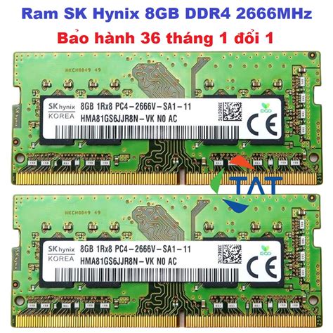Ram Laptop Hynix GB DDR MHz Chính hãng Bảo hành tháng Shopee Việt Nam