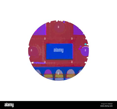 A Vibrant Abstract Design Featuring Bold Colors And Geometric Shapes Including Rectangles And