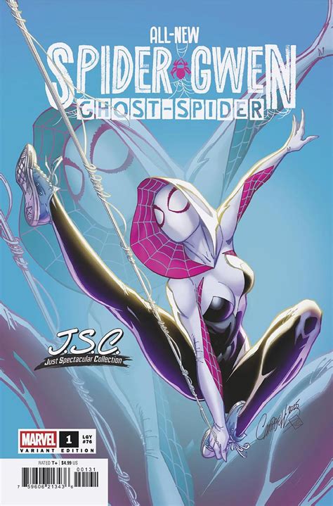 All New Spider Gwen Ghost Spider 1 Cover B Variant J Scott Campbell