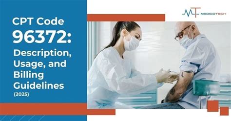 Cpt Code 96372 Description Usage And Billing Guidelines 2025