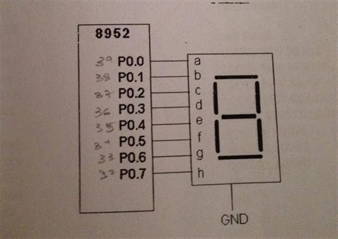 INTERFACE A SEGMENT DISPLAY PAIR WITH PORT Electronic Engineer