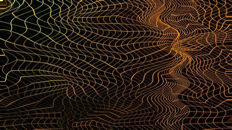 Abstract Colorful Grid Background Design Flexible Crossed Narrow Wavy Lines Stock