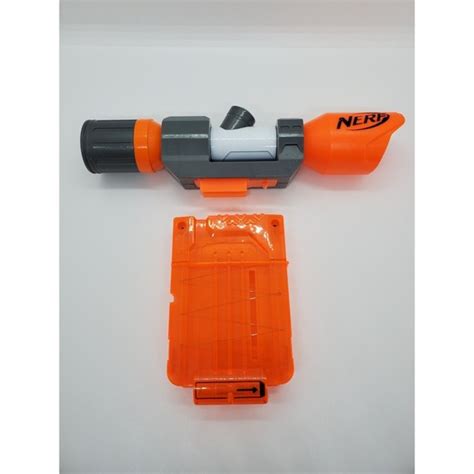 Nerf Toys Nerf Modulus Long Range Targeting Scope Whitegreyorange Small Clip Poshmark