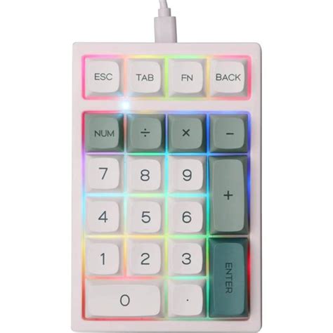 에포메이커 넘버패드 21키 유선 Rgb 백라이트 Th21 위시버킷