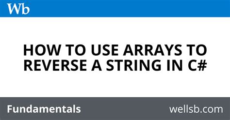 String Manipulation Reverse A String In C C Tutorials Blog