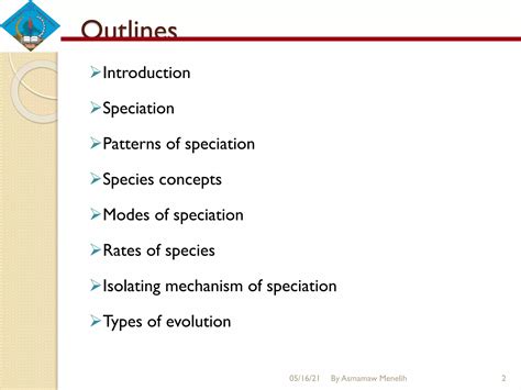Speciation Pdf