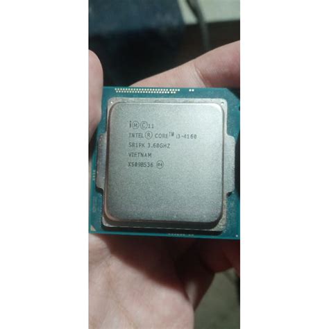 Cpu Intel I3 4160 มือสอง ไม่ได้ใช้งานนาน Shopee Thailand