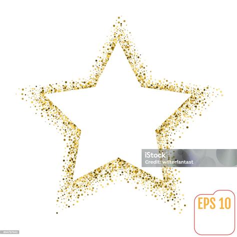 흰색 바탕에 골든 스타 벡터 배너입니다 골드 반짝이 스타 배너 카드 Vip 독점에 대 한 골드 템플릿 스타 인증서 선물 럭셔리 권한 바우처 저장소 현재 쇼핑 금 금속에 대한