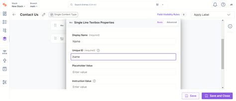 Unique Id Contentstack