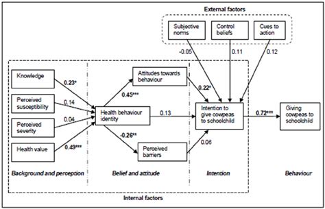 A Combined Model Of The Theory Of Planned Behaviour And Health Belief Download Scientific