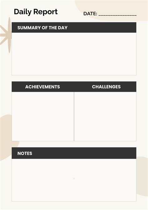 Free Community Service Report Template To Edit Online