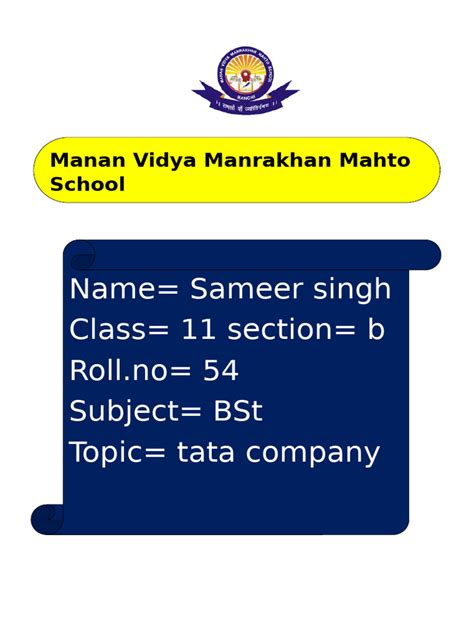 Project Format Pdf
