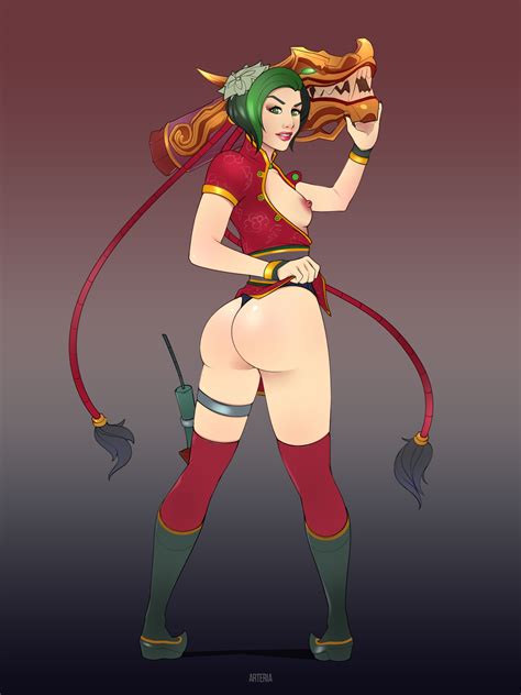 Rule 34 Arteria Firecracker Jinx Jinx League Of Legends League Of