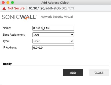 SonicWall Firewall Connector