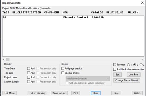 user defined attributes show up blank on report autodesk community