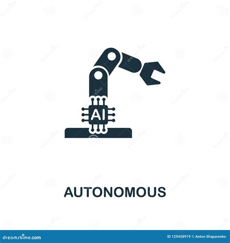 Autonomous Icon Premium Style Design From Artificial Intelligence Icon