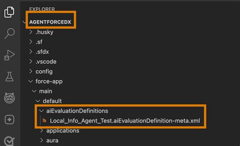 Run Agent Tests Agentforce Agents Agentforce Developer Guide