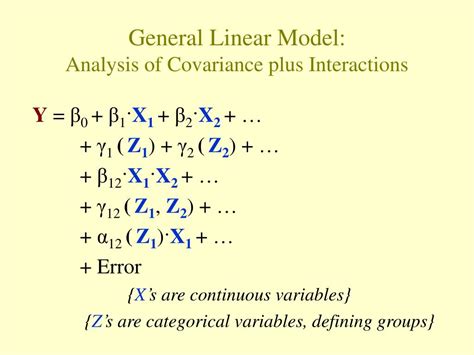 Ppt General Linear Models Generalized Linear Models Powerpoint Presentation Id 575638