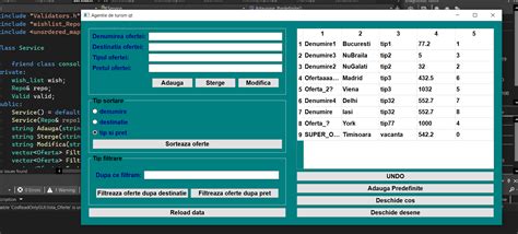 Github Tudormurariu Qt Agentie De Turism I Developed A Tourism Agency App In Qt C As Part