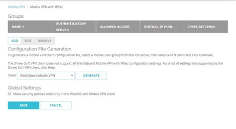 Mobile VPN With IPSec WatchGuard Korea