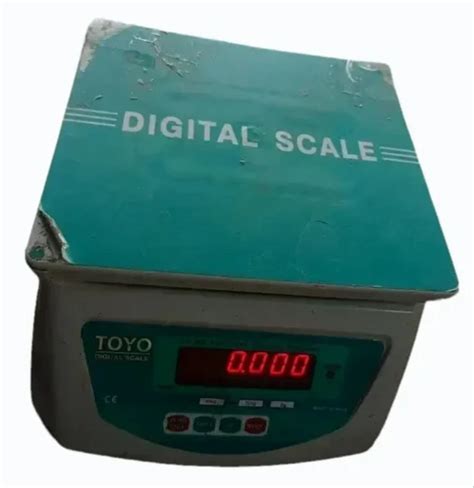 30 Kg Toyo Table Top Digital Weighing Scale At ₹ 1400piece Table Top