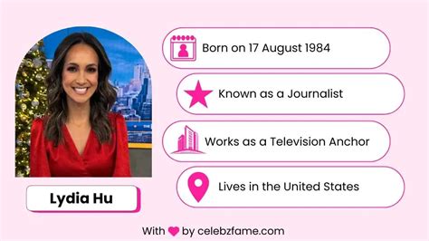 Lydia Hu Nationality Age Height Ethnicity Husband Net Worth