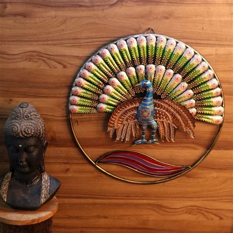 Metal Peacock Frame Wall Decor Metal Wall Decor Metal Art Wall Decor