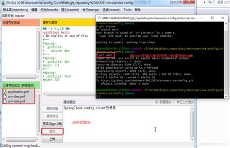 springcloud配置中心config server、client基本操作及config整合eureka config addwatch