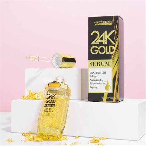 Neutriherbs Pure Gold 24 Karat Face Serum Amarrie Amarrie Cosmetics