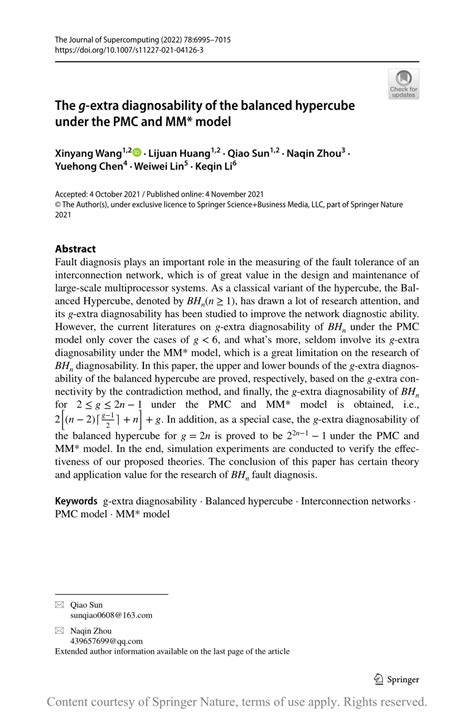 the g extra diagnosability of the balanced hypercube under the pmc and