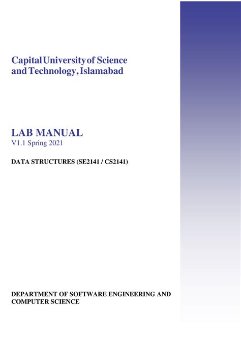 dslab manual capital university of science and technology islamabad
