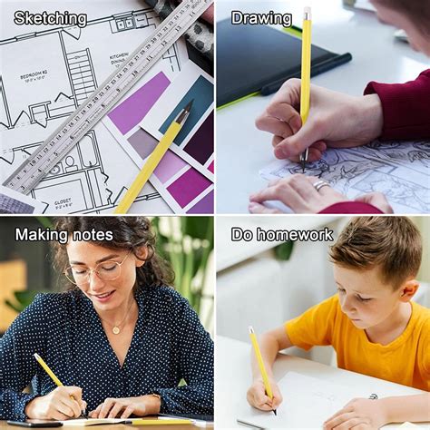 샤프닝 없는 인피니티 연필 Hb 연필 어린이 학교 문구 용품 Yolodream