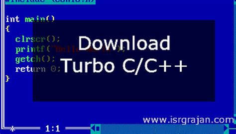 Installing Turbo C C Windows 7 8 8 1 And 10 32bit 64bit Isrg Rajan