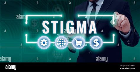 Text Caption Presenting Stigma Conceptual Photo Feeling Of Disapproval