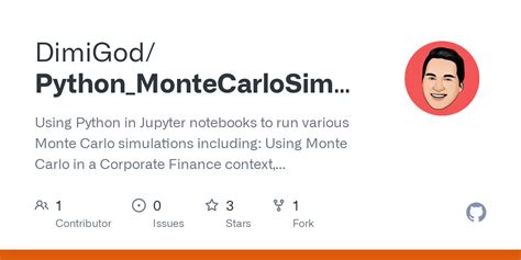 GitHub DimiGod Python MonteCarloSimulations Using Python In Jupyter Notebooks To Run Various